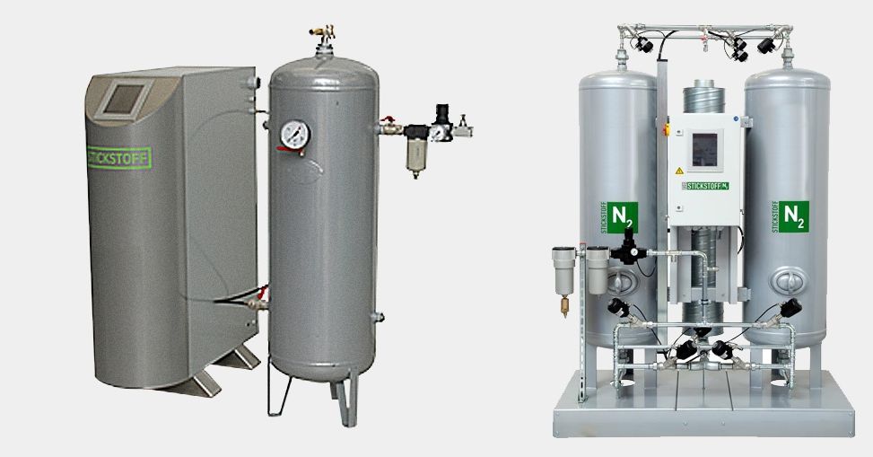 Nitrogen system | LJU Sondermaschinenbau GmbH
